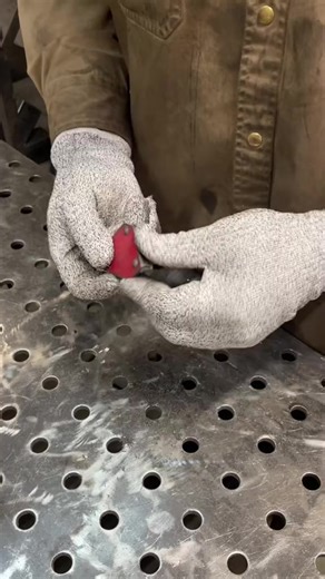 😉It happens sometimes! Blowing it off or even a wire brush works, but those little magnets will pick it up again soon. #chiassonsmoke #fabrication #diyprojects #welding | Chiasson Smoke