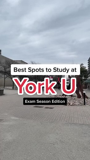 Congratulations Lions on finishing another semester of classes! As you prep for exams, here are some of our fav study spots that you should check out.🦁📚 #YorkU #yorkuniversity #exams