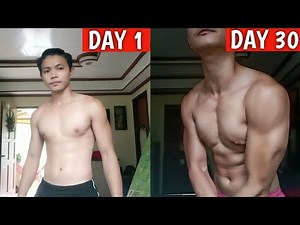 300 Push-Ups Everyday in 30 Days Challenge Epic Transformation