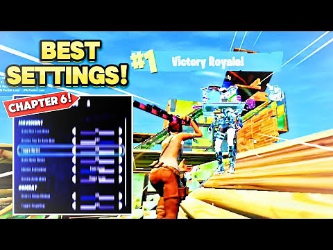 The BEST Fortnite Mobile Settings for Phones! (Chapter 6 Settings + HUD)