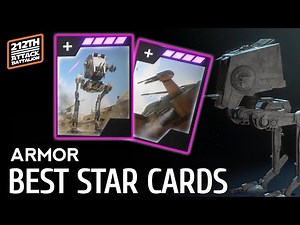 Armor BEST STAR CARDS & BUILD 2023 | Battlefront 2
