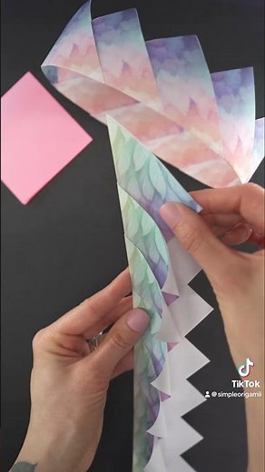 Origami Sticky Note Crown #origami