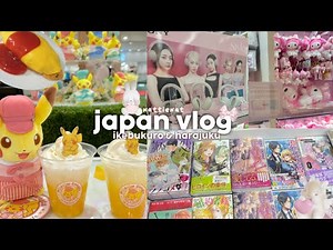 japan vlog 𐙚 exploring ikebukuro & harajuku, visiting the biggest animate, anime & manga shopping
