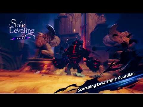 Tier 30 Scorching Lava Guardian Challenge - Solo Leveling Arise | Lava Guardian Challenge | SOLO