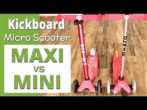 Micro Scooter Comparison | Maxi vs. Mini