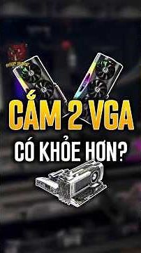 Plugging in 2 VGA cards makes gaming BETTER? #120yenlang