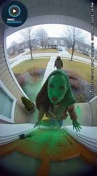 Porch Bag Paint Explosion (Caught on Ring Camera)