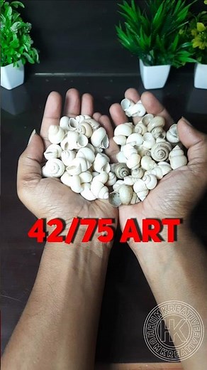 42/75 Art Challenge | Seashell Craft #75artchallenge #artist