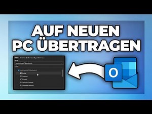 Transfer Outlook data to a new PC - Instructions