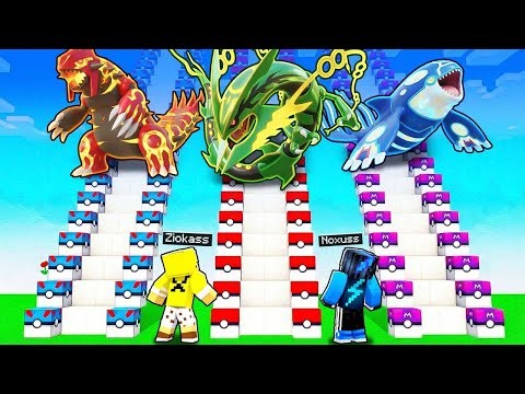 THỬ ĐẬP 999 LUCKY BLOCK HUYỀN THOẠI PIXELMON RA ĐƯỢC GROUDON ÁC MA CỰC HIẾM