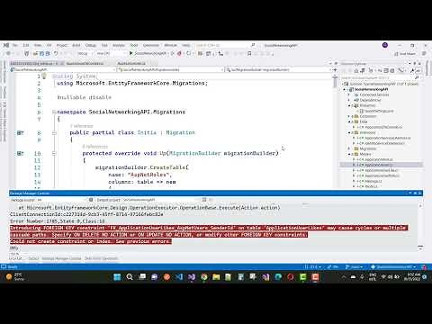 Fix: Introducing foreign key constraint on table may cause cycles or multiple cascade paths. Specify