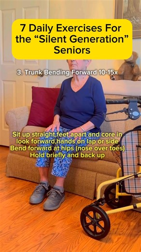 “Silent Generation” are those who were born between 1928–1945, to this year, they are 79 to 97 years old. Trivia: The Silent Generation was called "silent" due to their reputation for being conformist and less rebellious, a trait often linked to growing up during the Great Depression and World War II. #physicaltherapy #wellness #reels #senior #everyone #exercise | Doc H.