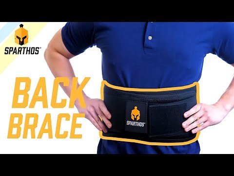 How to Use Sparthos Back Brace - Support, Compression and Stability for Your Back