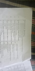 v. What is meant by the "digital divide"?a) Gap between books ... | Filo