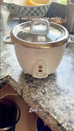 Aroma Automatic Rice Cooker with Removable Stainless Steel Bowl