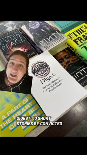 Author Evan Witmer on Instagram: "Ranking to most evil cannibals in Digest: 10 Short Stories by Convicted & Plausible People-Eaters #darkhistory #ranking #cannibal #bookish #bookstagram"