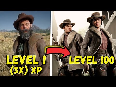FASTEST!! Red Dead Online Fastest Way To Level Up This Month