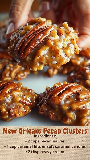 New Orleans Pecan Clusters | Cakecrafted Recipes