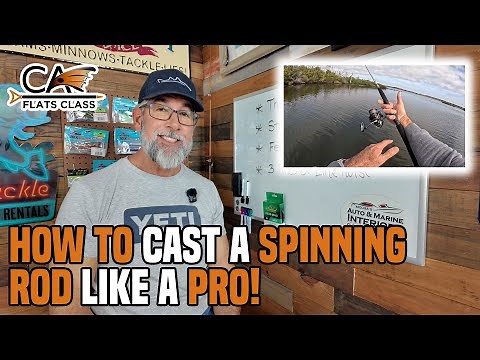 How To Cast A Spinning Rod Like A Pro! | Flats Class YouTube