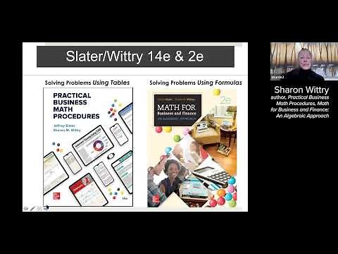 A Look at the 14th edition of Practical Business Math with Jeff Slater and Sharon Wittry