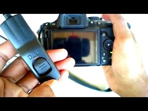 How to use Cable Shutter Release on a DSLR