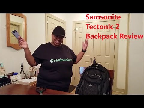 Samsonite Tectonic 2 Backpack Review🕶😁😎