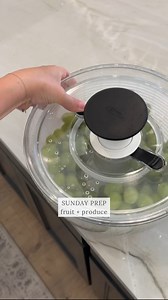 61K views · 10K reactions | Sunday means fruit and produce prep!...