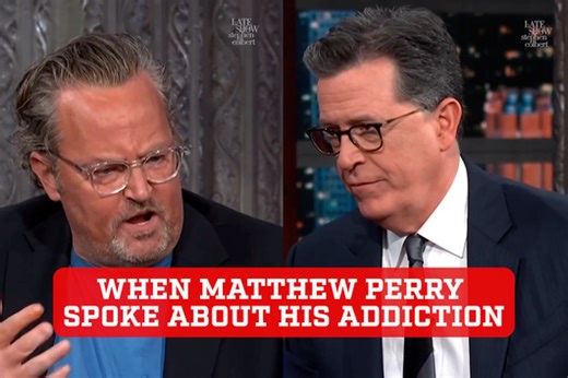 The time Matthew Perry opened up about his battle with addiction