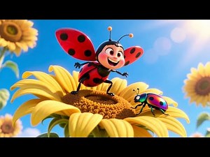 Itsy Bitsy Ladybug | Classic Nursery Rhyme for Kids | Songs & Sing-Alongs