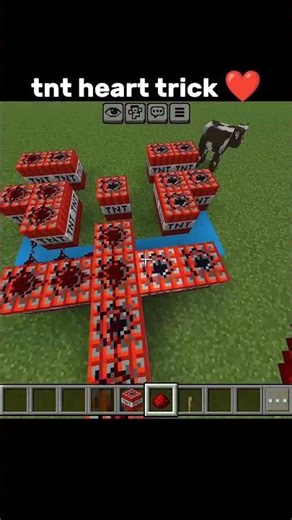 Minecraft Heart Destruction 💔💣 #shorts #trending