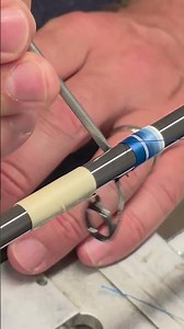 Today in Rodbuilding custom rod shaded guide wraps. Check out the related video for full tutorial