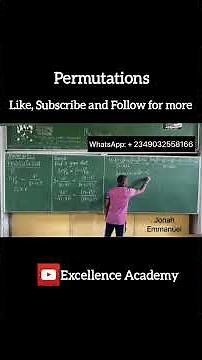 Permutation | Meaning and Algebra of Permutation