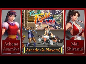 Final Fight LNS Ultimate V.04: Arcade [Hard Musou] – Athena & Mai (2-Players)