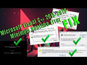 (FIX 100%) Valorant Visual C++ 2019 Runtime Error Vcruntime140.dll Solution 2022