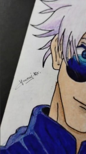 Gojo Satoru Full Body Drawing ✨ | Jujutsu Kaisen's Strongest Sorcerer Art