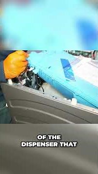 Removing The Washing Machine Door #shorts #diy #appliances #repair #washer