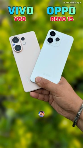 Vivo V60 Vs Oppo Reno 15 10x Camera Compare #mobilepapa #shorts
