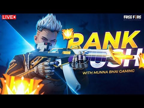 FREE FIRE LIVE STREAM WITH RANDOM GUY GAME PLAY