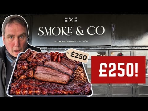 I Review The UK's Most Expensive BBQ! £250 Mega Platter!!