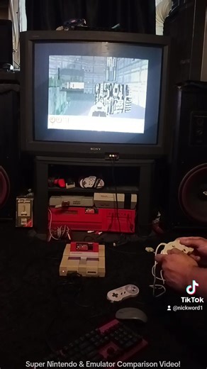 1.1K views · 41 reactions | Super Nintendo & Emulator Comparison Video! | Nickword 1 | Facebook