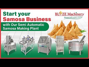Start your Samosa making business with Automatic Samosa Maker Machine in less price from your home