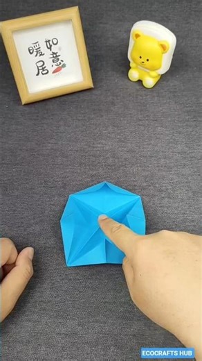 Easy Origami Fun Trap! #shortvideo #shorts #shortsfeed