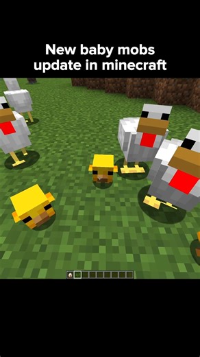 Minecraft Baby Mobs Update Moment