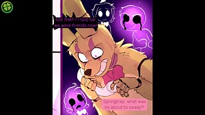 ЧТО БУДЕТ С ДАЛИЕЙ? ☘ ВТОРОЙ АКТ ))) ☘ SPRINGTRAP AND DELIAH ☘ FNAF КОМИКС № 22