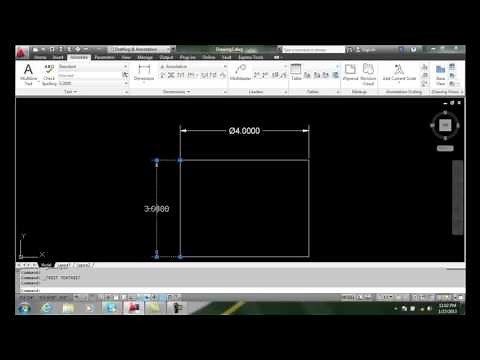 AutoCAD II 20-5 Editing the Dimension Value