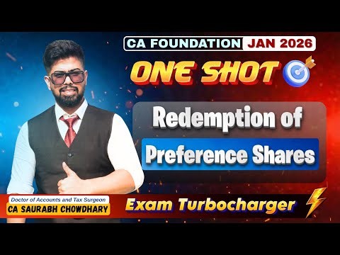 Redemption of Preference Sharesa