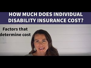 How Much Does Disability Insurance Cost?