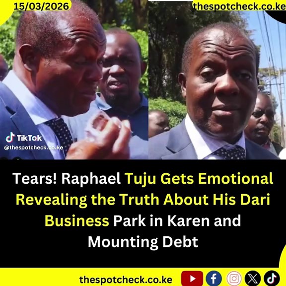 Raphael Tuju Shares Truth About Dari Business Park and Debt