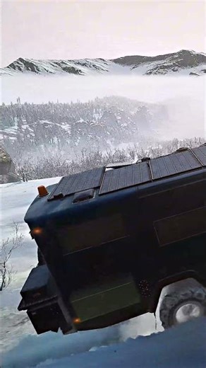 SnowRunner Let's forget about the pain for a moment and look at the beautiful scenery