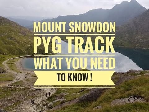 Climbing Mount Snowdon PYG Track.